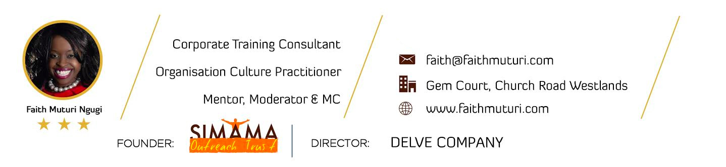 Faith Muturi - Communicator for Transformation